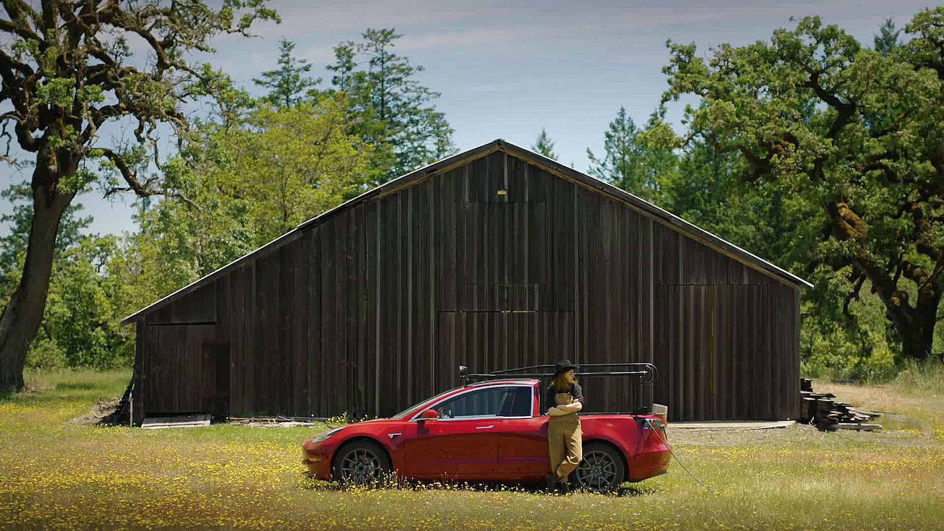 TRUCKLA: The first Tesla Pickup Truck to hit the road